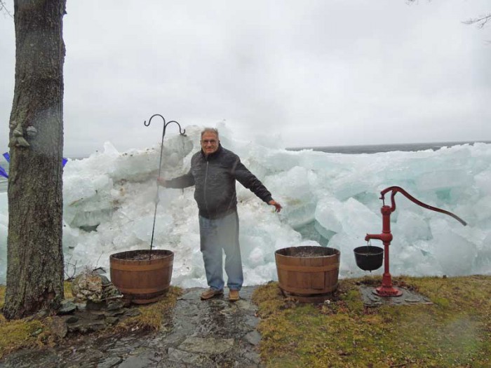 Lawn-eating ice monster blows in off Lake Manitou - The Manitoulin ...