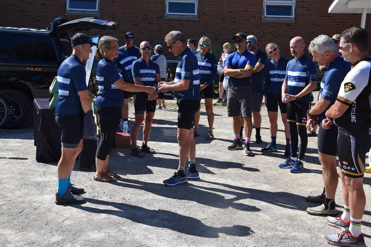 OPP-ride-special-medallians-given-out | The Manitoulin Expositor
